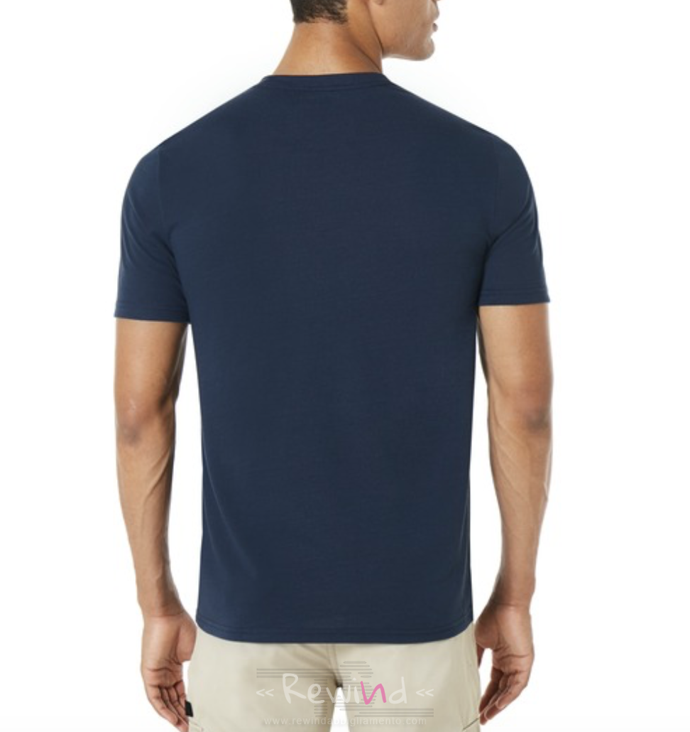 OAKLEY 457130-6AC Logo T-Shirt O Bark NAVY Blue – TROVISO1883
