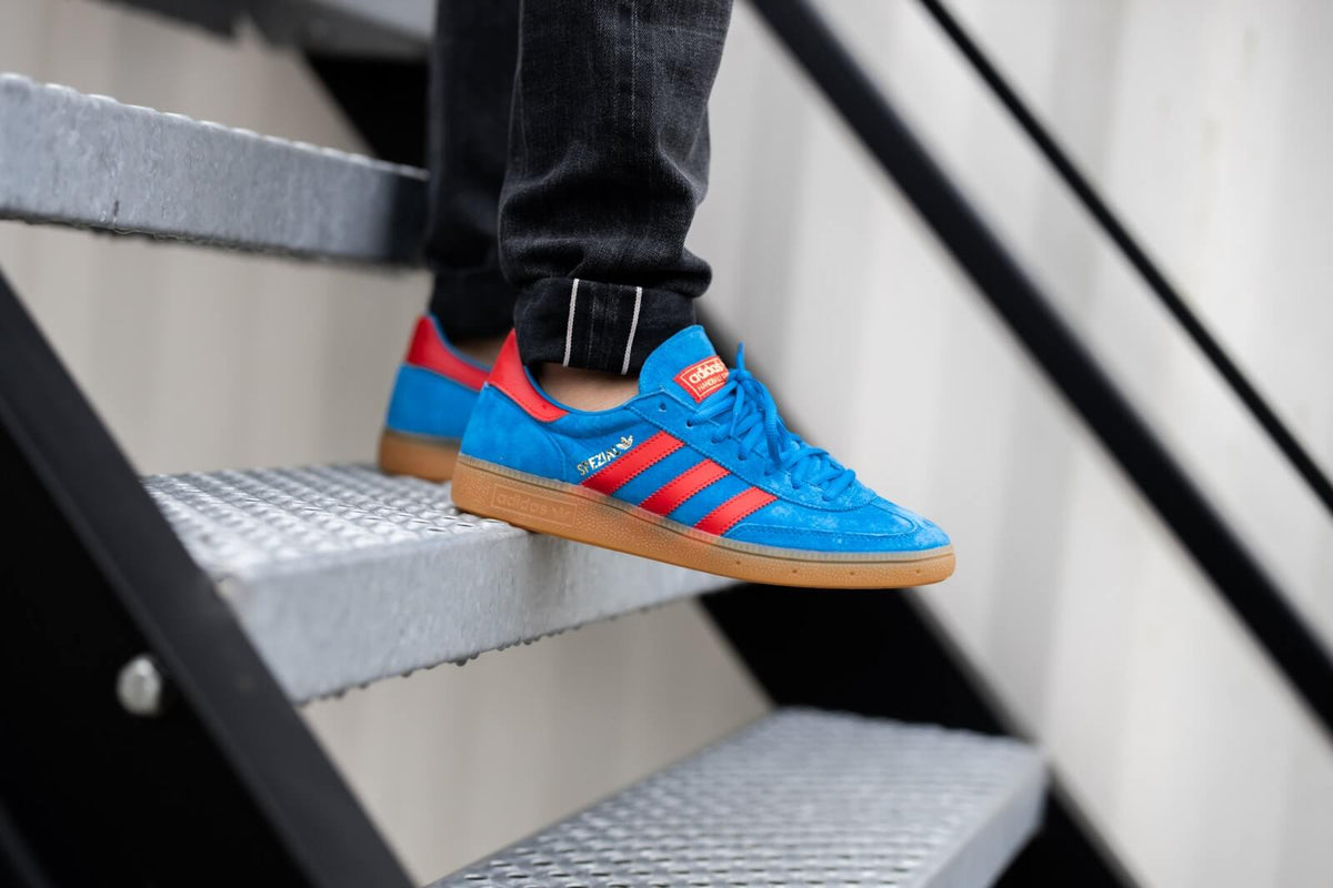 Adidas Originals FX5675 Handball Spezial Sneakers blue-vivredgold ...